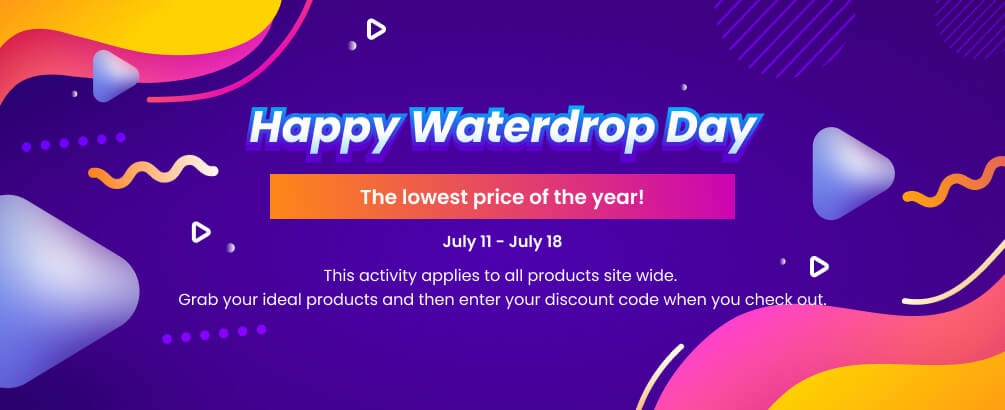 Everything About Waterdrop Brand Day