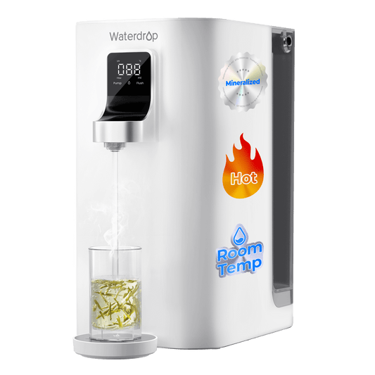 Countertop Hot Water Reverse Osmosis System | Waterdrop K19-H